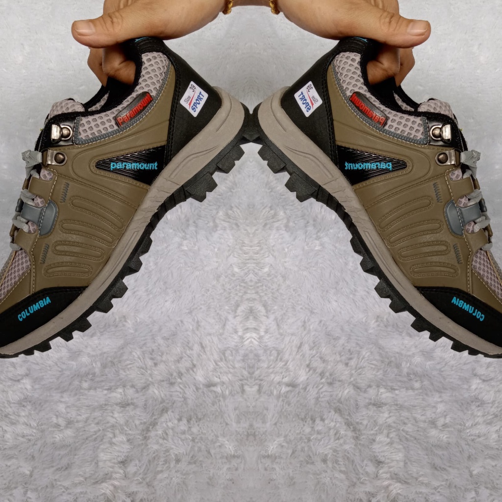 Jual SEPATU GUNUNG/SEPATU PARAMOUNT OLIVE GREY 39-43/SEPATU MENDAKI ...