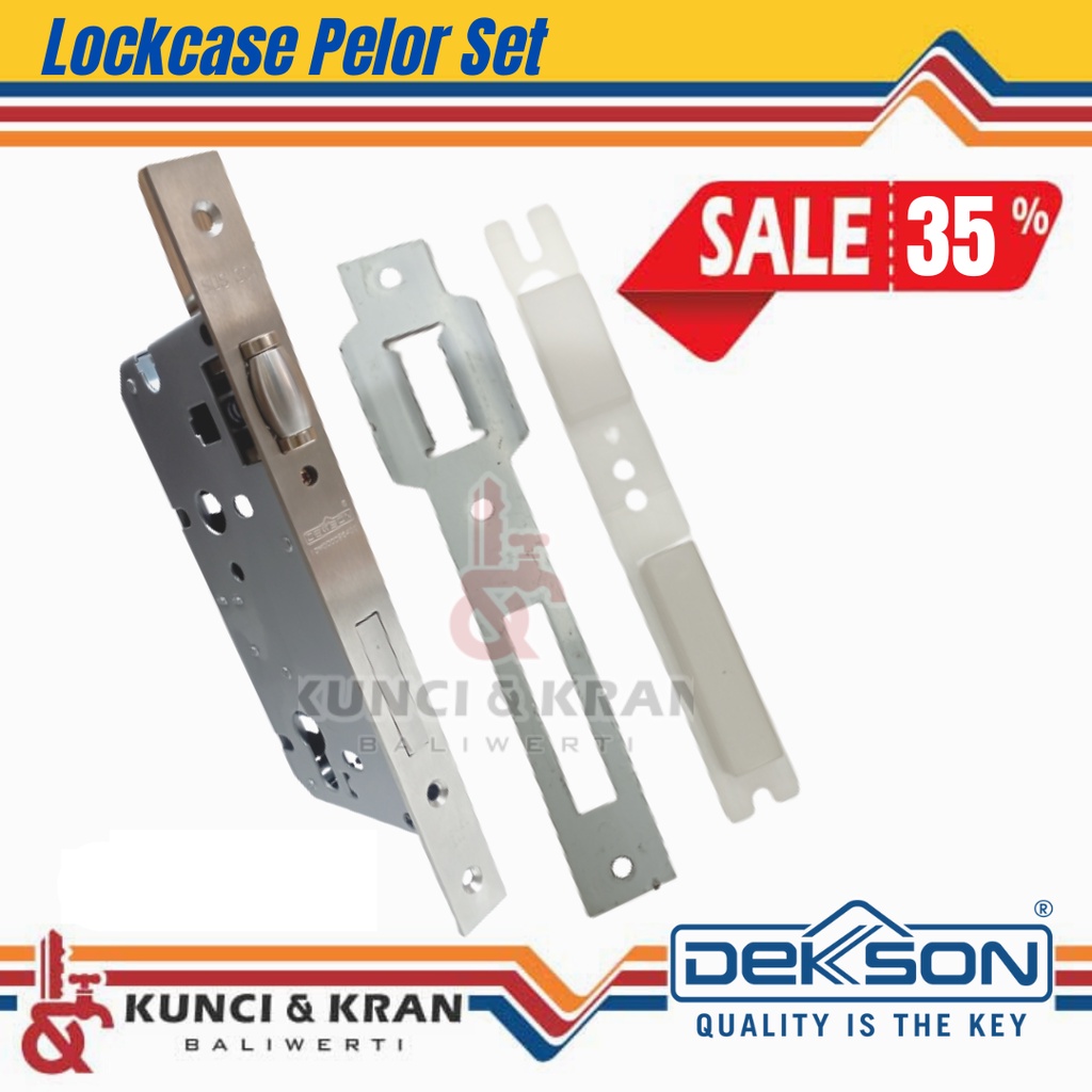 Jual MORTISE LOCK SET DEKKSON MTS RL DL 8585 SS SILINDER DC DL 60 SN ...