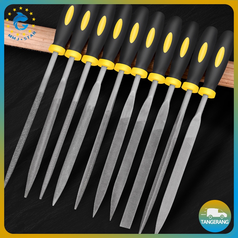 Jual 【10 PCS/SET】Kikir Ukir/Kumpulan File/Kikir Besi/Kikir Diamond Set ...
