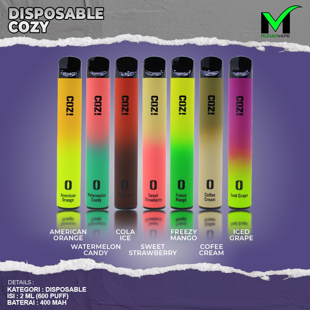 Jual Cozi 2.0 Disposable Pod By Cozy 100% Authentic | Shopee Indonesia