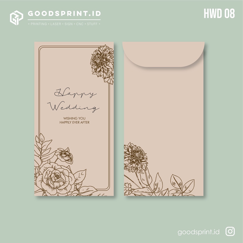 Jual Amplop Wedding Angpao Pernikahan Amplop Hadiah Nikah Wedding Gift ...