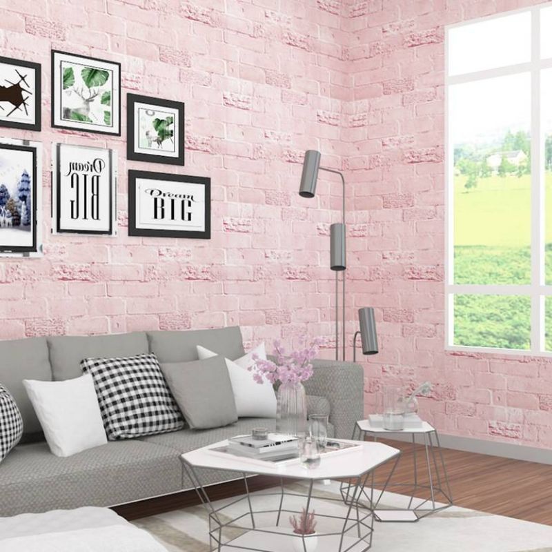 Jual Wallpaper Sticker Dinding Batu Alam Batu Bata Cocok Buat Dinding ...