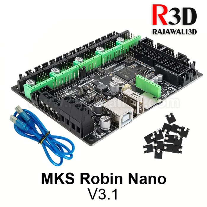 Jual MKS Robin Nano V3.1 168Mhz 32Bit F407 3D Controller Board | Shopee ...