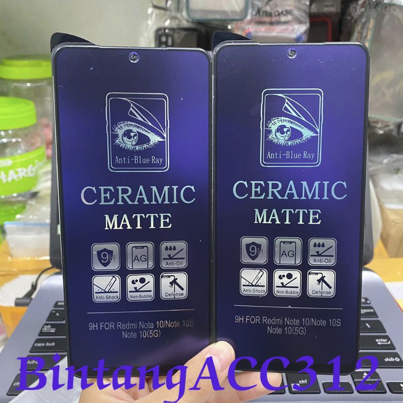 Jual Tempered Ceramic Blue Matte | Anti Blue Light All Type OPPO ...