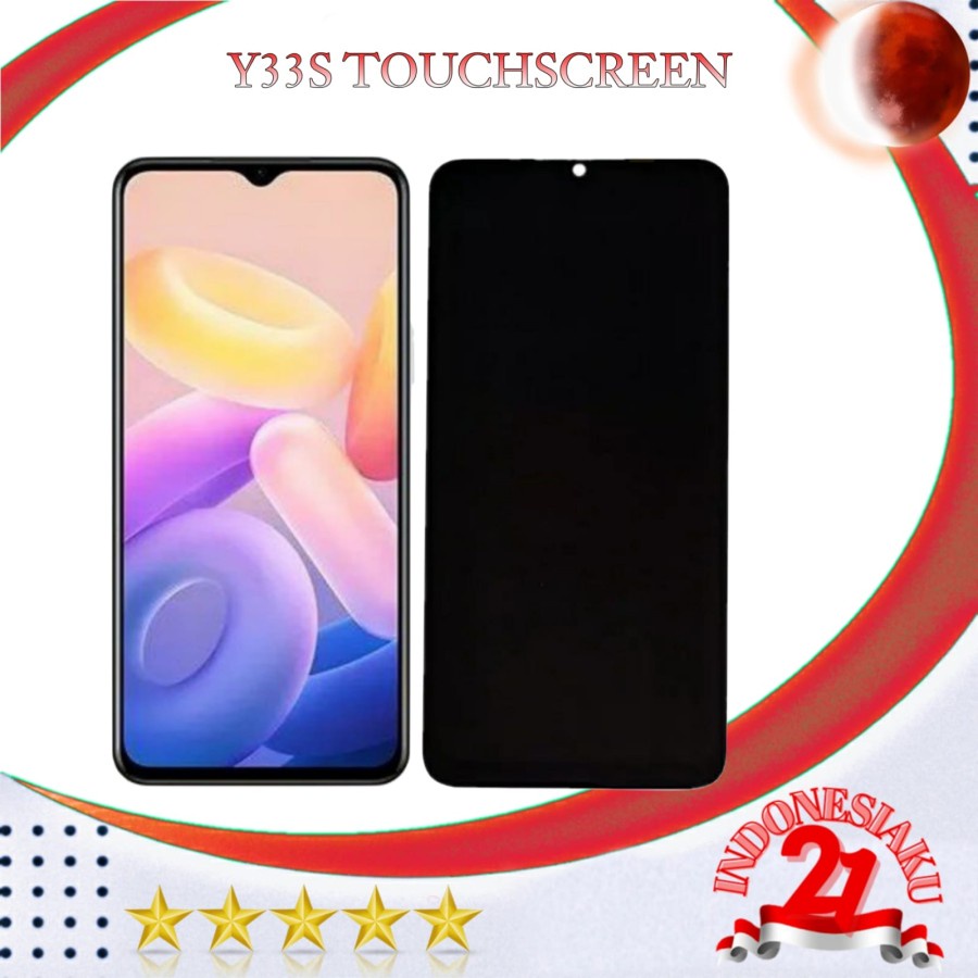 Jual LCD VIVO Y33S INCELL BLACK + TOUCHSCREEN NEW | Shopee Indonesia