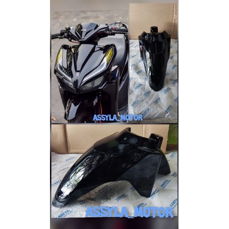 Jual Spakbor Slebor Depan Honda Vario 125 150 led new 2018-2022 HITAM, MERAH, ABU DAN PUTIH ...