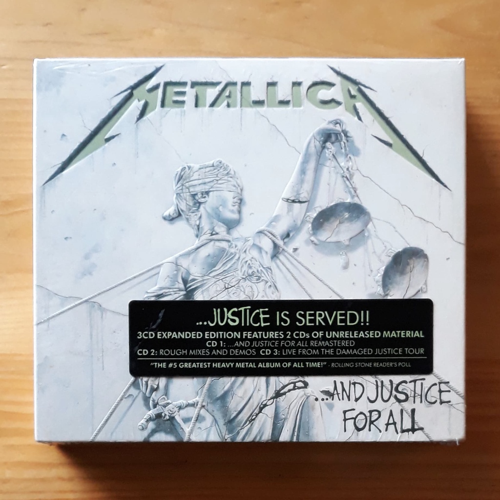 Jual Cd METALLICA - ...And Justice For All (3Cd Expanded Edition ...