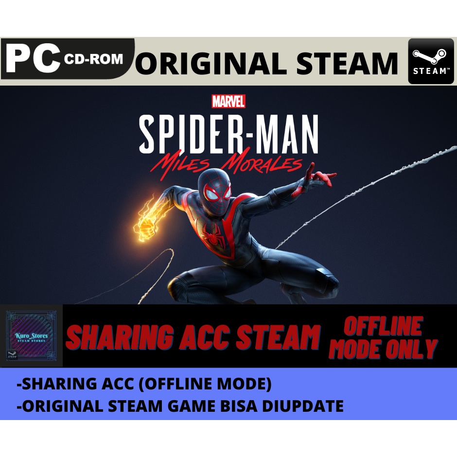Jual Marvel’s Spider-Man Miles Morales PC Game Sharing Original ...