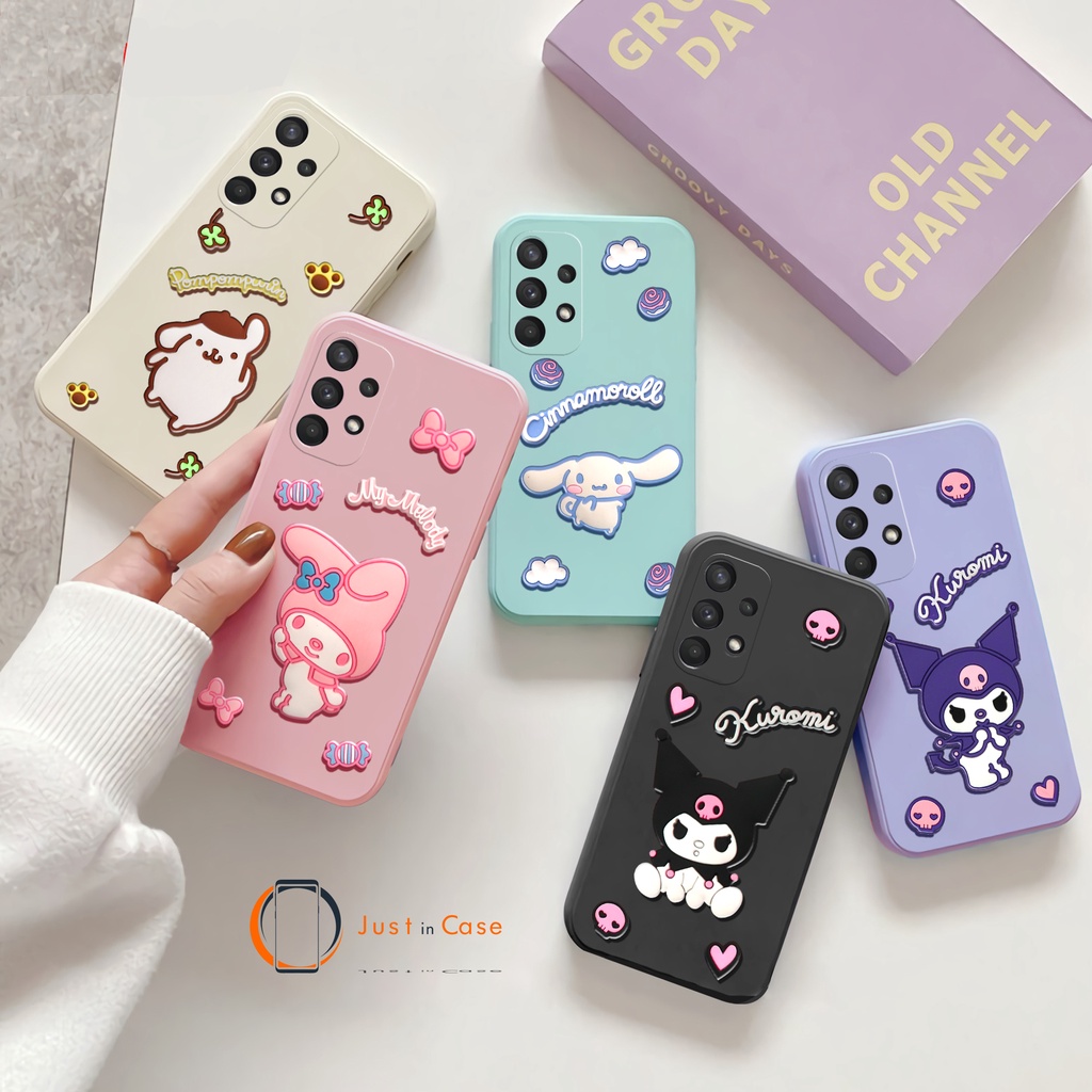 Jual Softcase Macaron (Timbul 3D) Sanrio Samsung A16 A25 A55 A35 A33 A13 A14 A73 A53 A23 A32 A52 ...