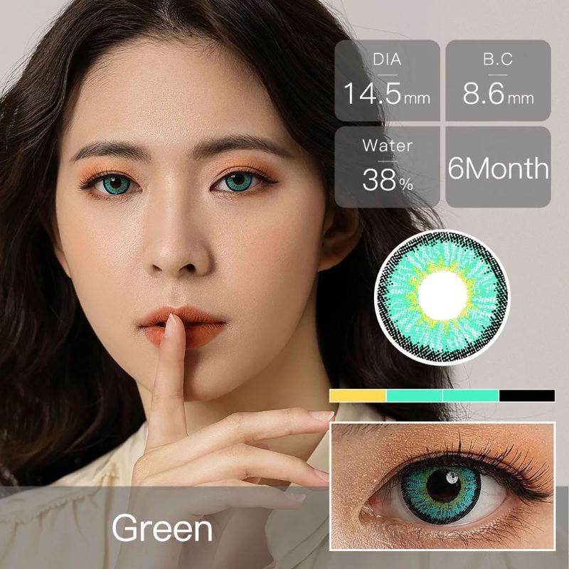 Jual SOFTLENS COSPLAY MERAH UNGU BIRU HIJAU (red violet purple blue ...