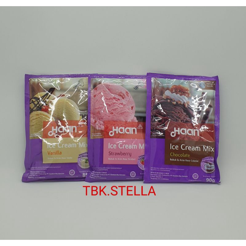 Jual HAAN ICE CREAM MIX 85 GR | Shopee Indonesia