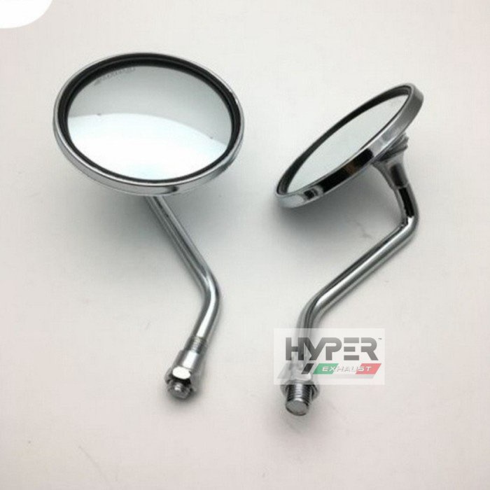 Jual Spion Fazzio Model Bulat Tangkai Pendek Full Chrome Universal ...