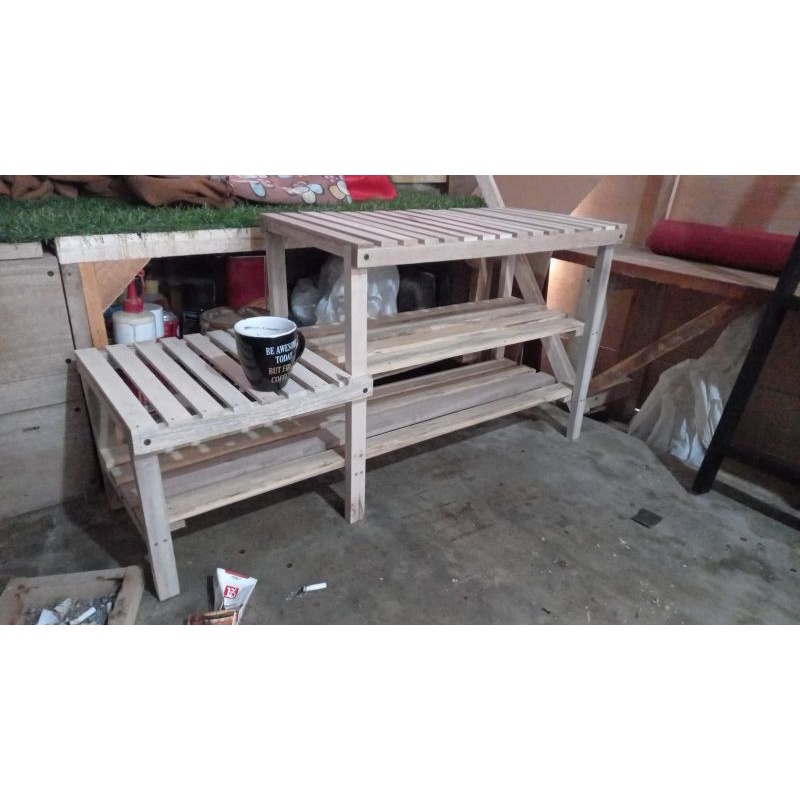 Jual RAK DISPENSER KAYU SERBAGUNA RAK MEJA DAPUR MINIMALIS | Shopee ...