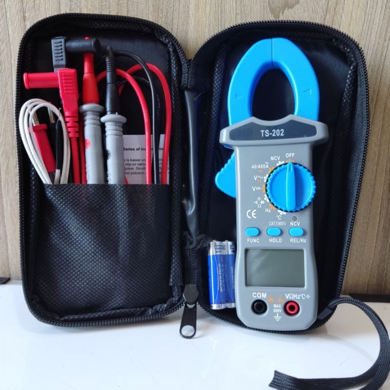 Jual DIGITAL CLAMP MULTIMETER TANG AMPER TS-202 TANG AMPERE METER | Shopee Indonesia