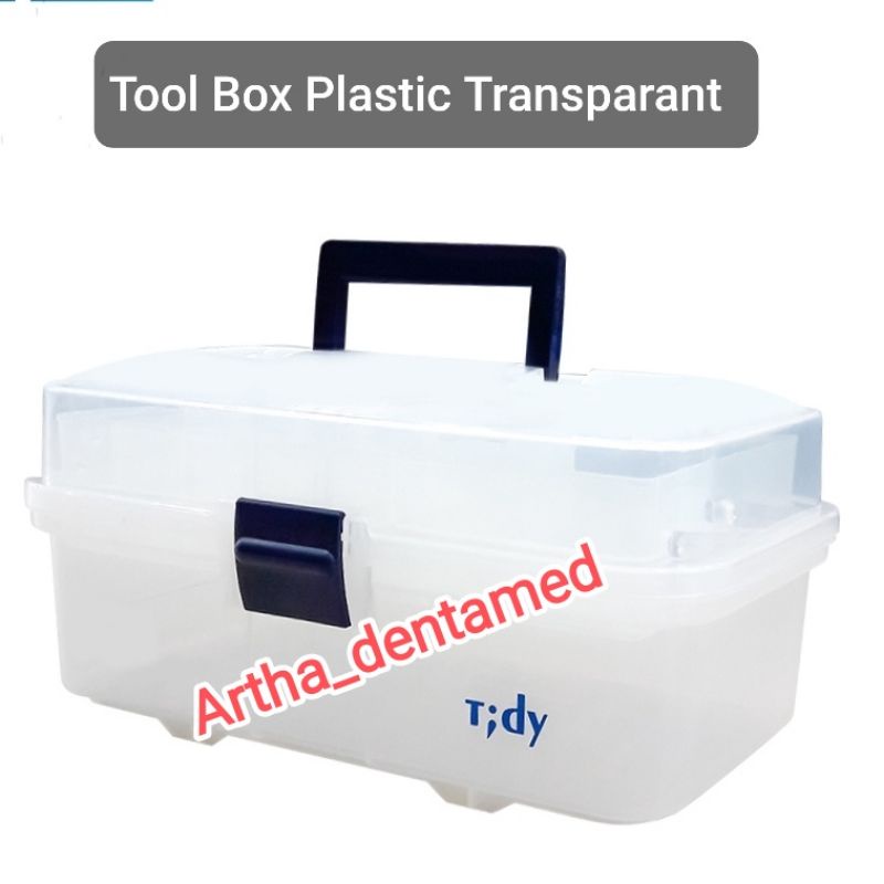 Jual DENTAL TOOL BOX PLASTIC / KOTAK PERKAKAS BERSUSUN KEDOKTERAN GIGI ...