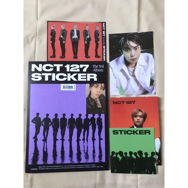 Jual UNSEALED NCT 127 Album Sticker (Photobook Ver.) | Shopee Indonesia