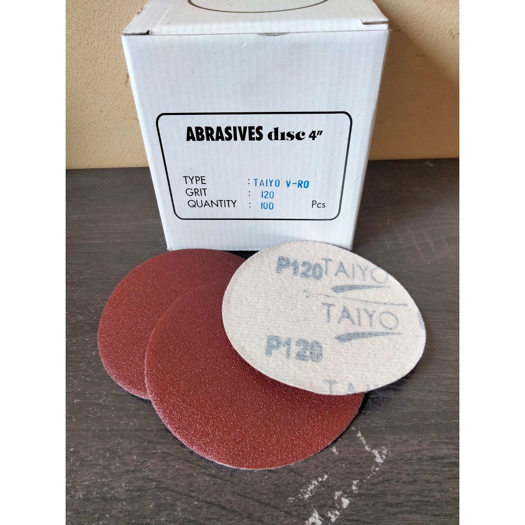 Jual amplas bulat tempel velcro ukuran 4inch | Shopee Indonesia