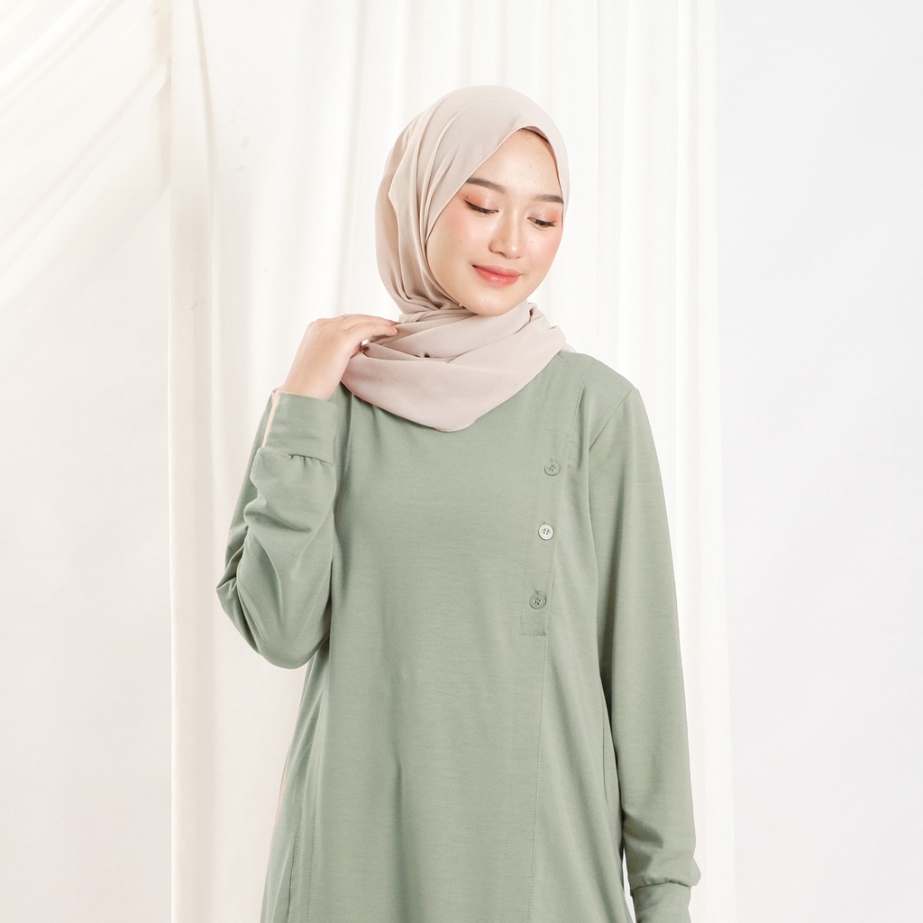 Jual SACHI - Atasan Blouse Busui Bukaan Kanan Kiri Double Akses One ...