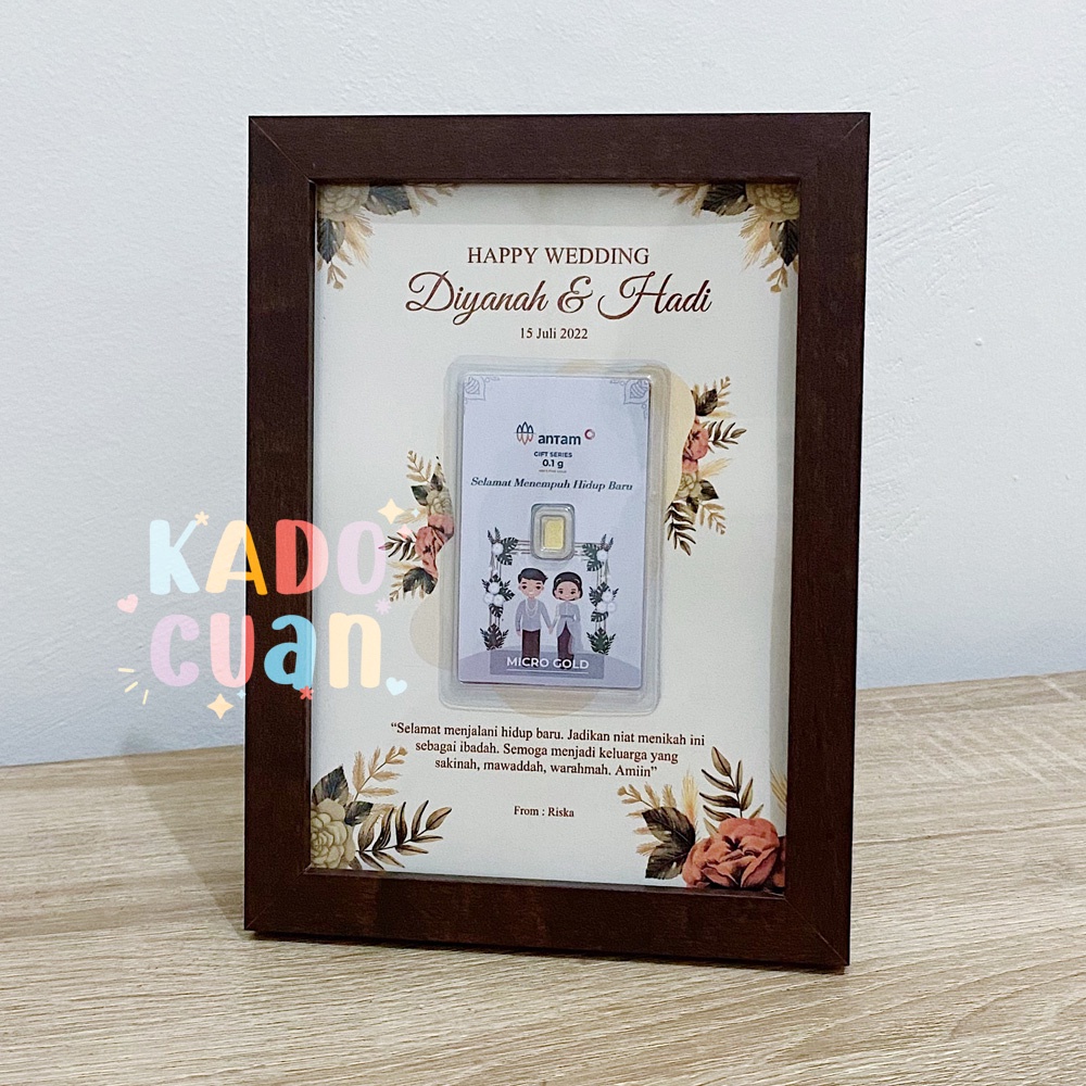 Jual Custom Gift Hampers Kado Frame 5R 8R - KADO PERNIKAHAN BIRTHDAY ...