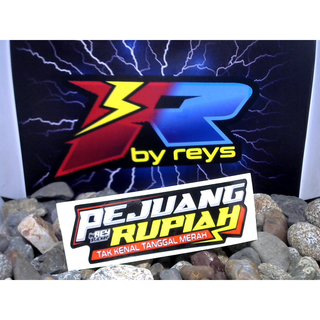 Jual stiker kata-kata / Pejuang Rupiah / stiker viral | Shopee Indonesia