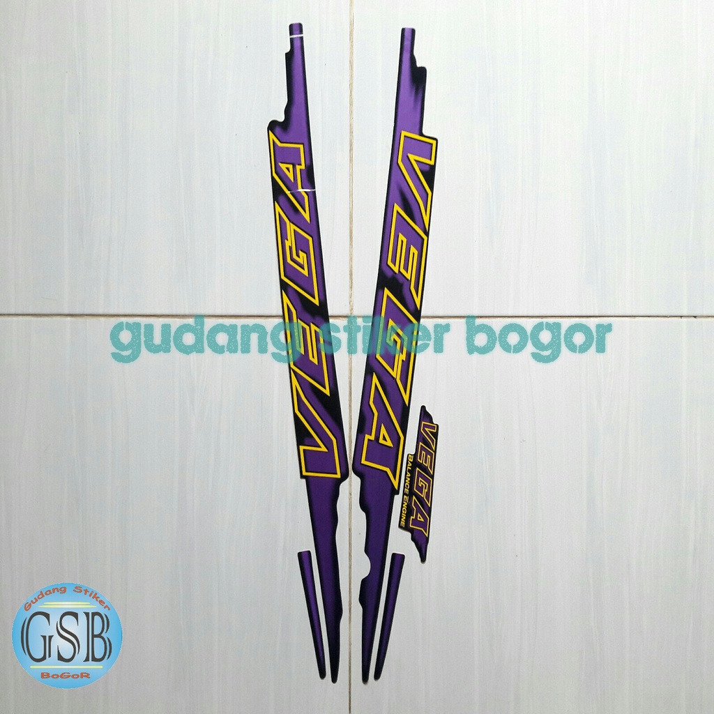 Jual Stiker Striping Yamaha Vega 1999 Ungu | Shopee Indonesia