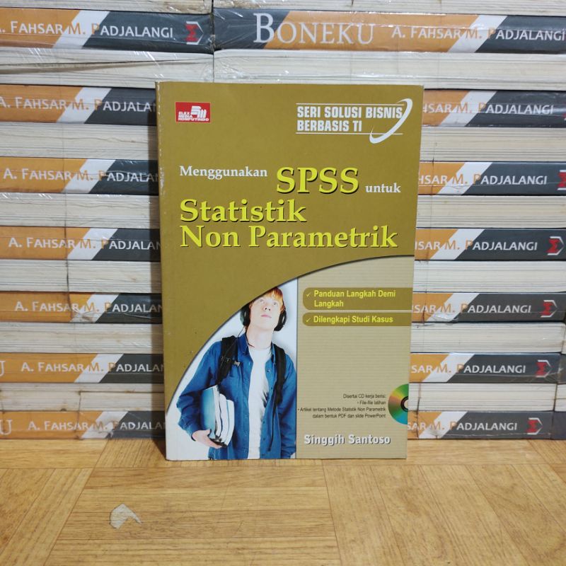 Jual BUKU ORIGINAL - MENGGUNAKAN SPSS UNTUK STATISTIK NON PARAMETRIK | Shopee Indonesia