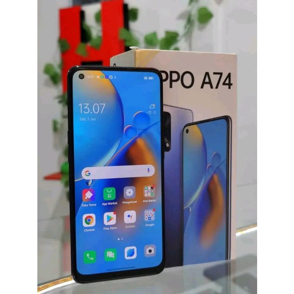 Jual OPPO A74 6/128 GB second | Shopee Indonesia
