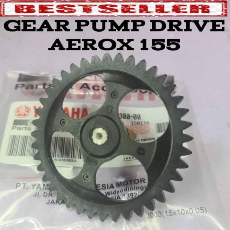 Jual GEAR GIR GIGI POMPA OLI YAMAHA AEROX 155 GEAR PUMP DRIVEN B65-E3300-00 | Shopee Indonesia