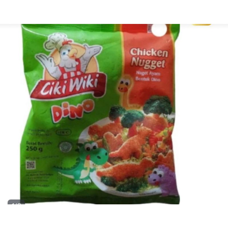 Jual ciki wiki nugget Dino 250gram | Shopee Indonesia