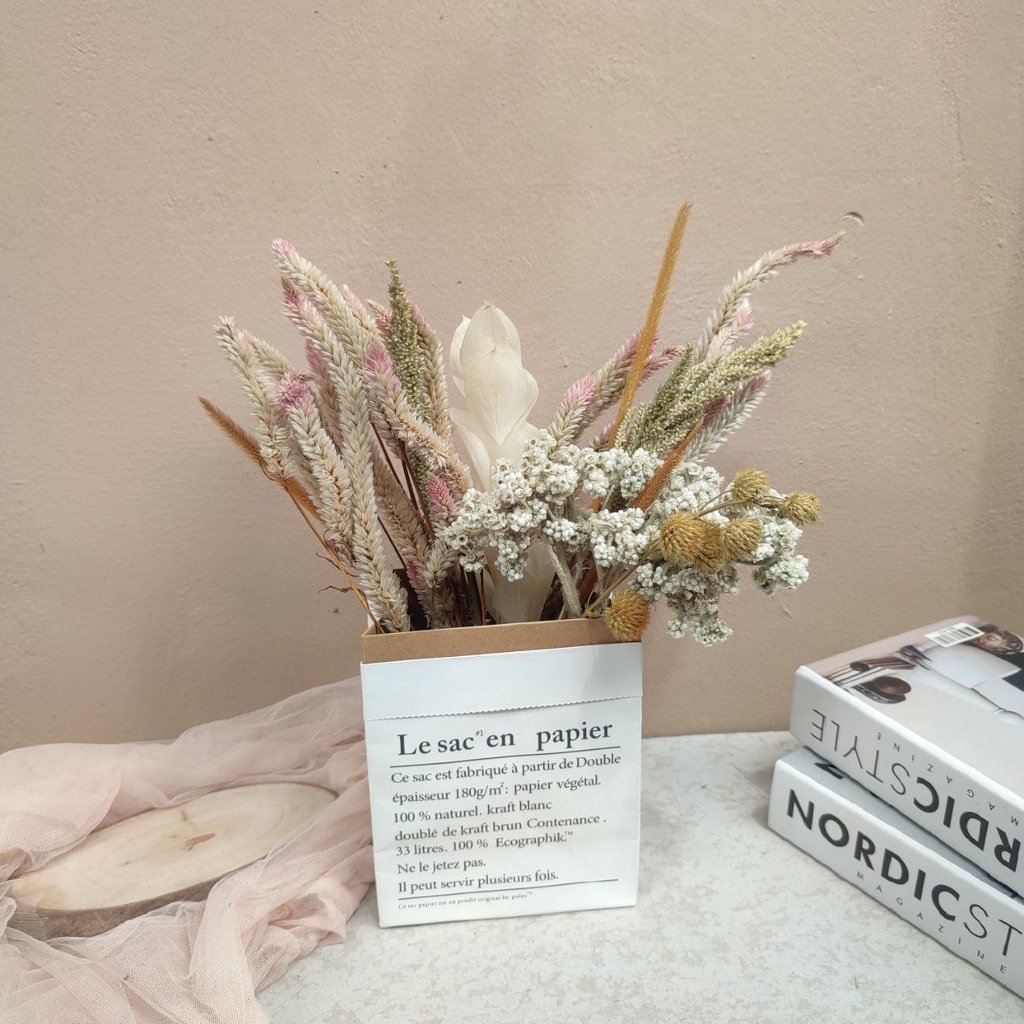 Jual Paper vas nordic | vas bunga kertas | satu set vas bunga kertas ...