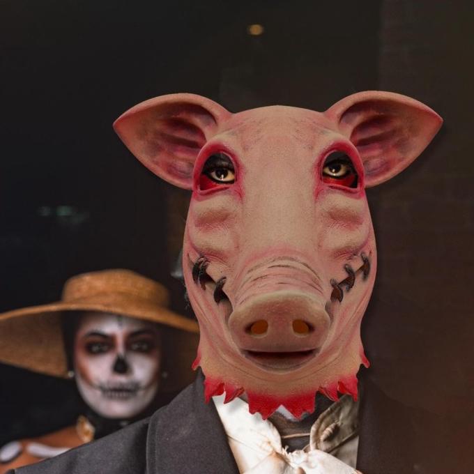 Jual TOPENG KEPALA BABI HORROR BAHANUNTUK KOSTUM HALLOWEEN ERG846B4DF ...