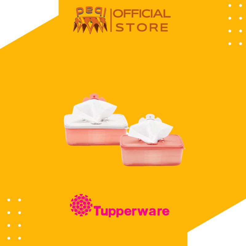 Jual TUPPERWARE TISSUE BOX 2 | Shopee Indonesia