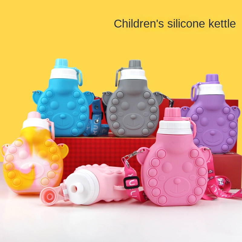 Jual Lafeshop - Botol Air Bahan Silikon Model Lipat Anti Jatuh Tahan ...