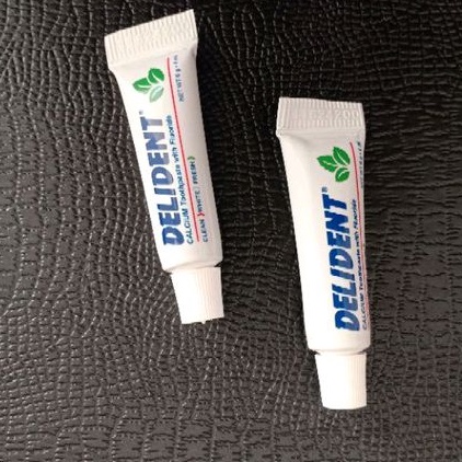 Jual pasta gigi hotel delident 6 gr | Shopee Indonesia
