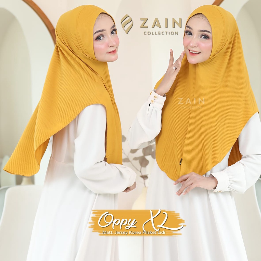 Jual Jilbab Instan Bergo Oppy XL By Zain Collection BY QOID | Shopee Indonesia