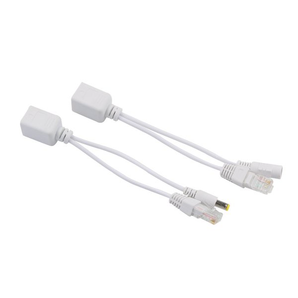 Jual Promo Kabel PoE Injector RJ45 DC Jack Female Passive Power Over ...