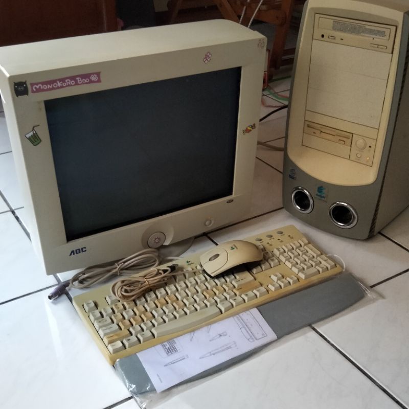Jual Komputer Set Monitor CPU Keyboard Second | Shopee Indonesia