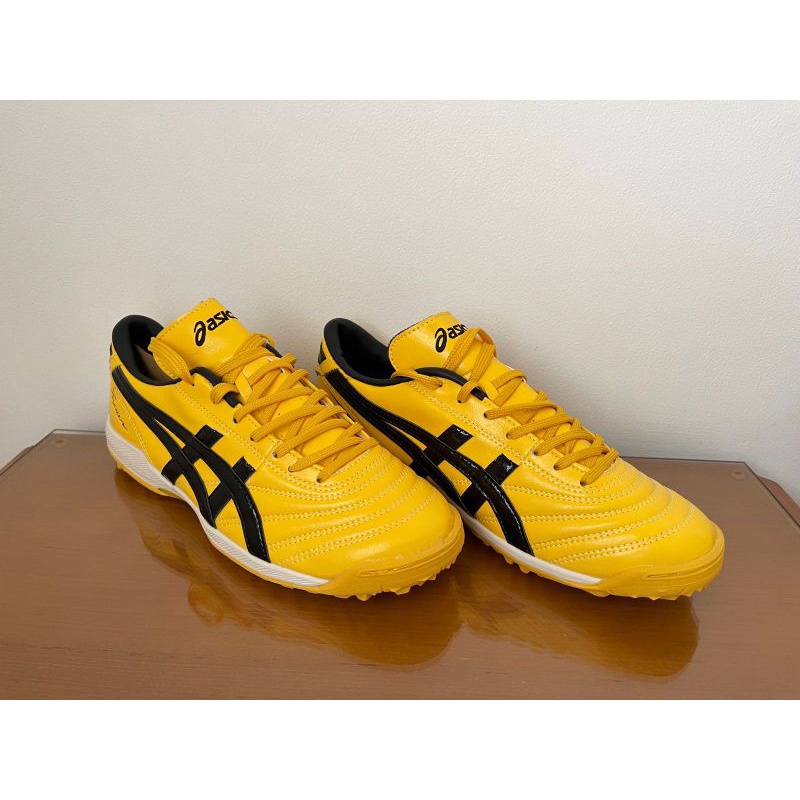 Jual Sepatu Futsal Asics Arthur DS Light C3 FF Yellow Black TF ( TURF ...