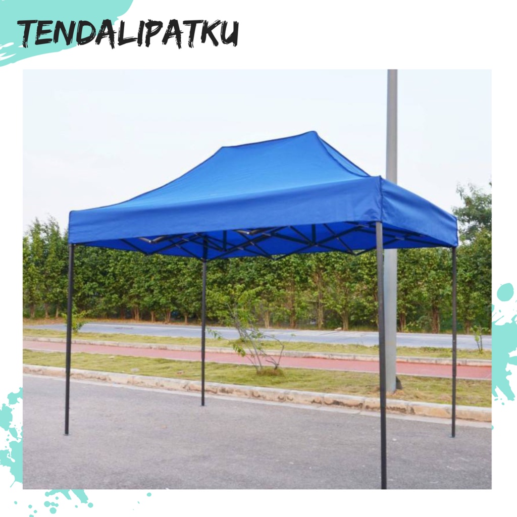 Jual Tenda Lipat Ukuran 2.5x2.5 Standar Tenda Jualan Set Lengkap Tenda ...