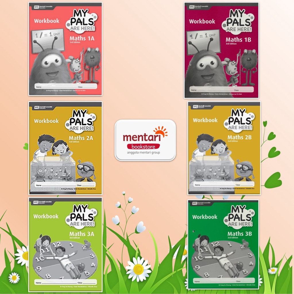 Jual My Pals Are Here Math Workbook 3rd Edition _ Buku Pelajaran SD ...