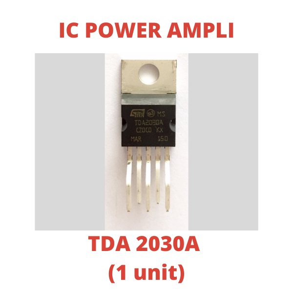Jual TDA2030 TDA 2030 TDA2030A 2030 IC AISI AMPLIFIER UTC AUDIO ...