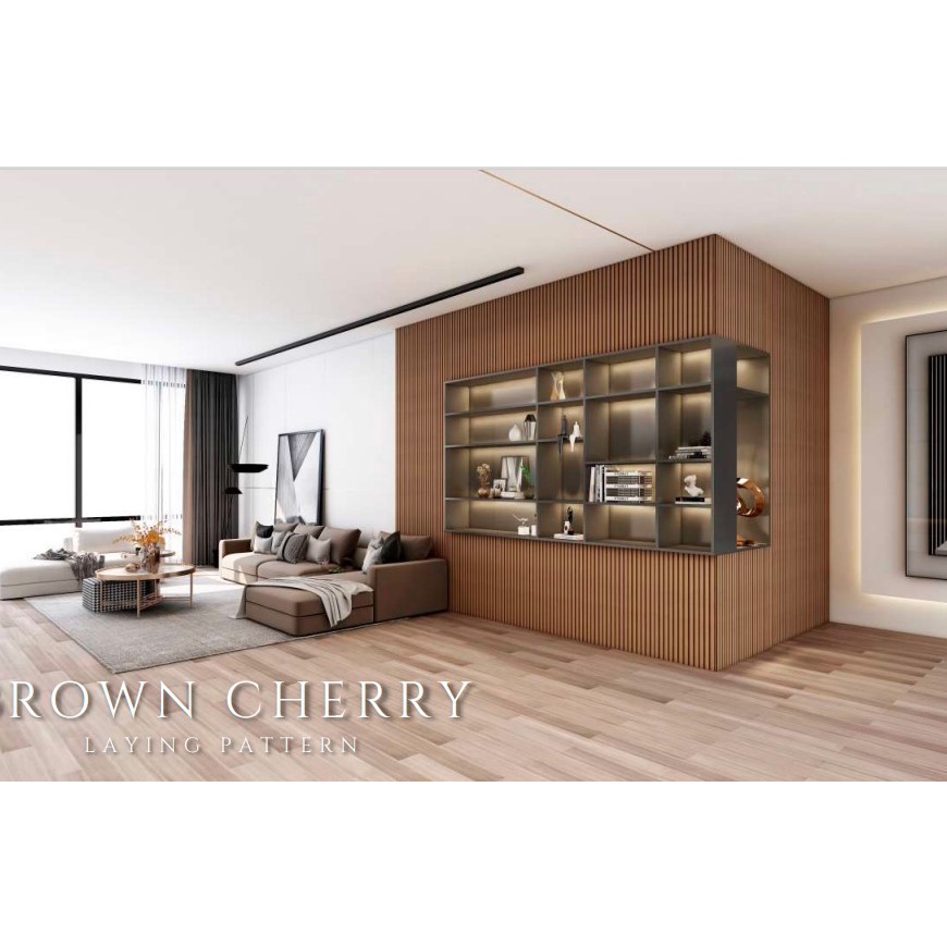 Jual Wall Panel BALIAN - High Bar BROWN CHERRY - C02 / Panel Dinding ...