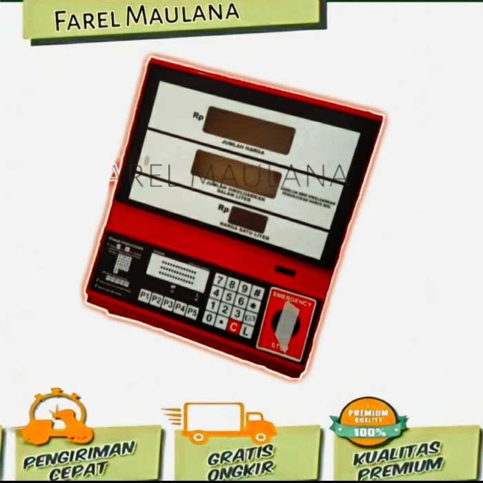 Jual Digital Counter Cover Window Tatsuno Frame Tatsuno Panel Pintu ...