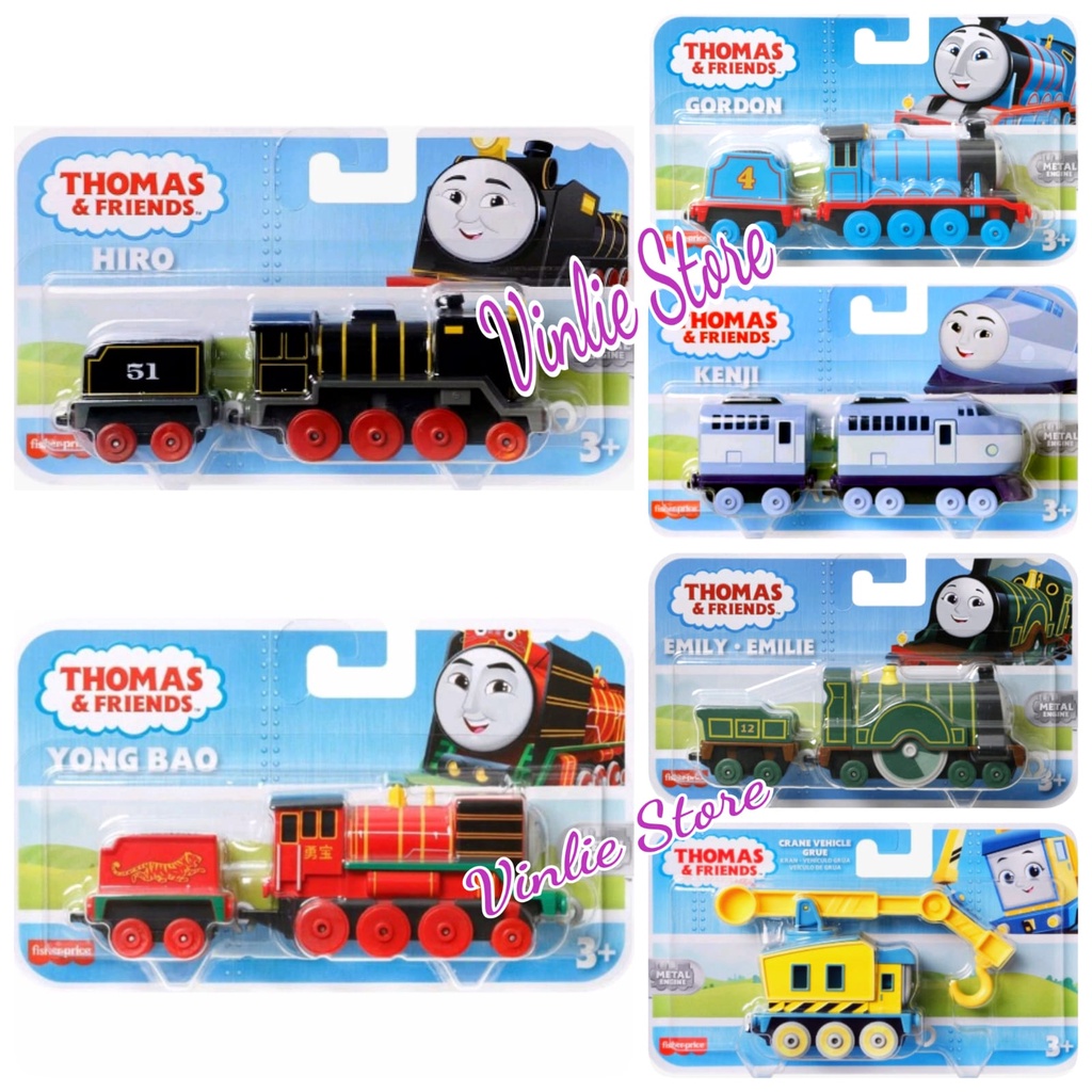 Jual Thomas and Friends Metal Engine Push Along NEW LOOK kenji,hiro ...