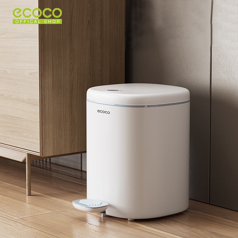 Jual ECOCO Pedal Trash Can - Tempat Sampah Kotak Keranjang Tong Bin Sampah Injak Otomatis ...