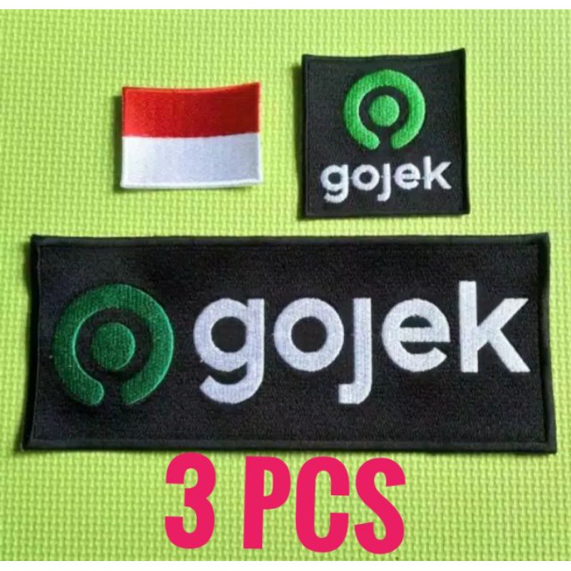 Jual LOGO GOJ** BORDIR#EMBLEM GOJ** BORDIR#LABEL GOJ** | Shopee Indonesia