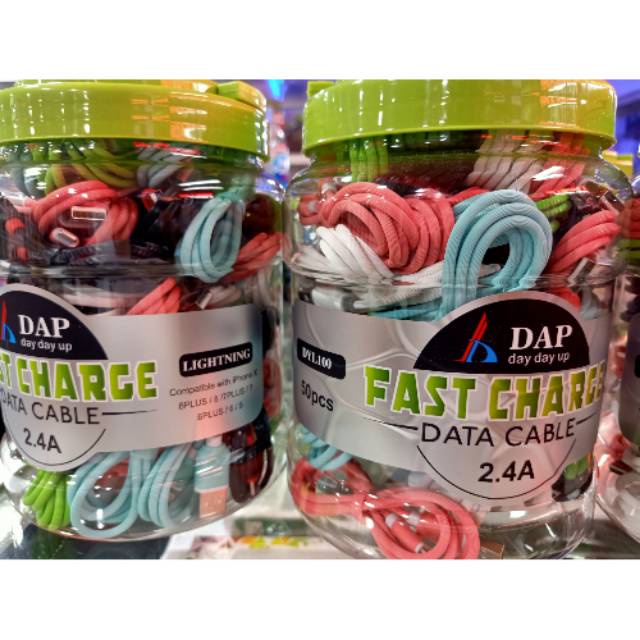 Jual Kabel Data Dap iPhone DYL100 Kabel Data iPhone 5 6 7 8 Kabel Data ...