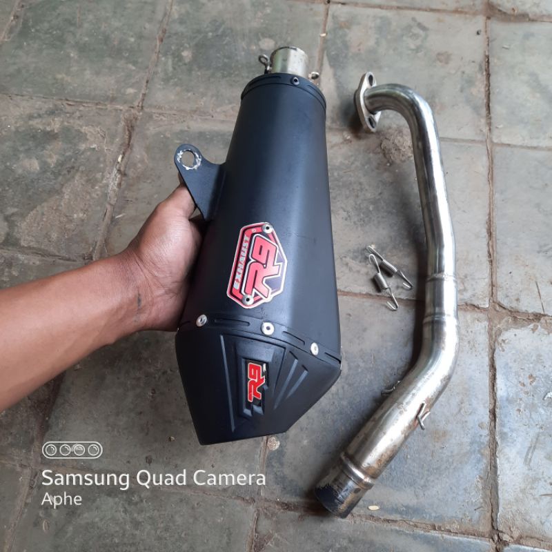 Jual knalpot r9 assen original nmax old fullsystem | Shopee Indonesia