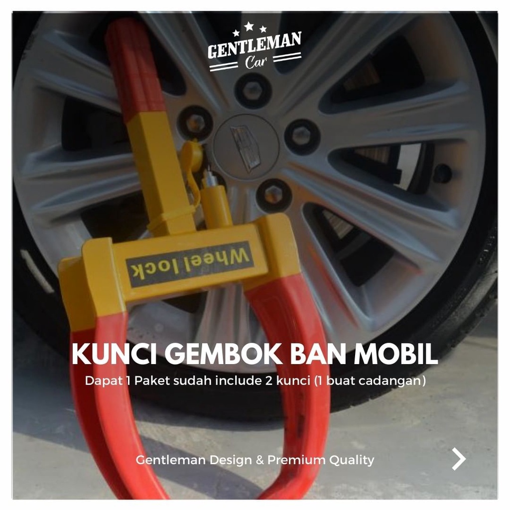 Jual Kunci Pengaman Gembok Roda Ban Mobil Wheel Lock Premium Quality ...