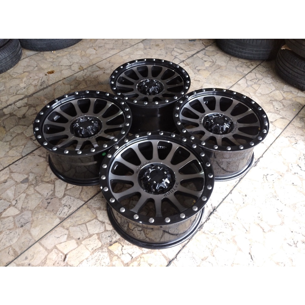 Jual VELG MOBIL OFFROAD METHOD RING 18 LEBAR 9 LUBANG BAUT PCD 6x139,7 ...